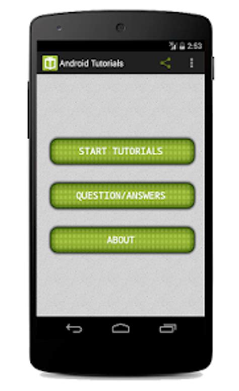 Tutorials For Android Android Download