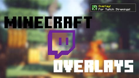 Twitch Minecraft Overlay 4k Hd