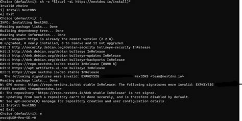 Ubuntu Server 22 04 Nextdns Update Error Bug Reports Nextdns Help Center