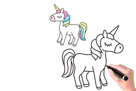 نقاشی اسب تک شاخ آموزش با 6 روش آسان زیبا و جدید بهترین کودک