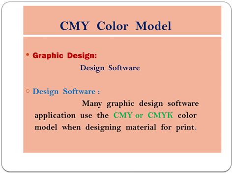 Introduction To Cmy Color Models In Computer Graphics Pptx Graphics Software Computer