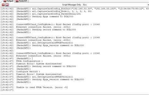 AWR1642BOOST NERR LED On When Firmware Uploaded And RF LDO Bypass Enable Question Sensors
