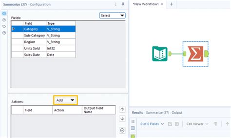 how to group and summarize data in alteryx