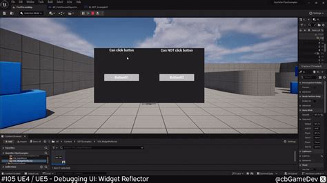 Quick Dev Tip 105 Ue4 Ue5 Debugging Ui With The Widget Reflector