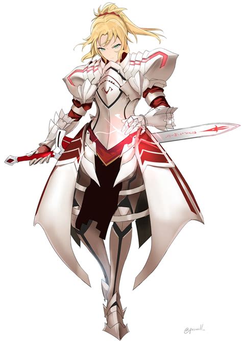 Mordred And Mordred Fate And 2 More Drawn By Porroll Danbooru