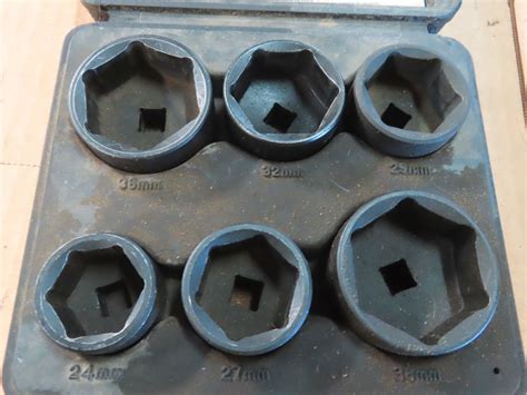 6pc Oil Filter Canister Cocket Set Schmalz Auctions