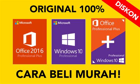 Cara Beli Windows 10 Pro Original Murah Diskon 85 Inwepo
