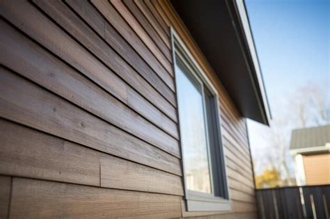 Premium Ai Image Closeup Of Wooden Cladding Details On Saltbox Premium Ai Image Closeup Of Wooden Cladding Details On Saltbox