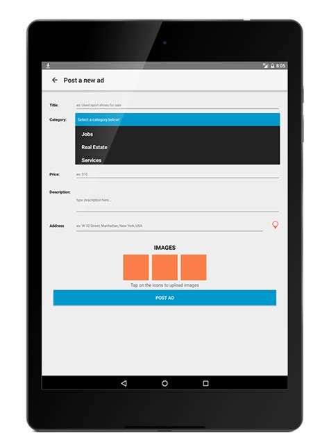 Classify Android Universal Classifieds App Template By Fvimagination
