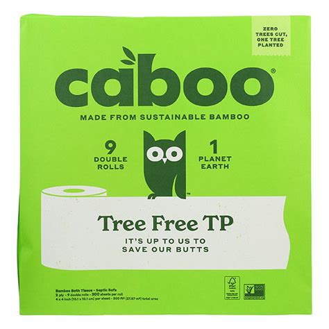 Caboo Bamboo Bath Tissue Healthy Choice Wellness Corp