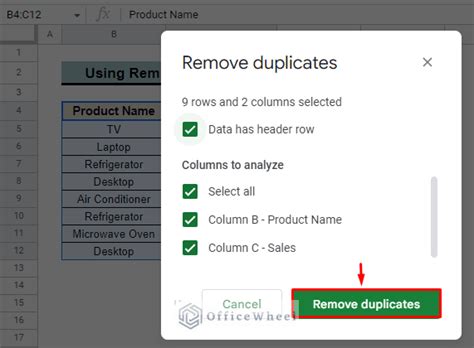 How To Find Unique Values Between Columns In Google Sheets