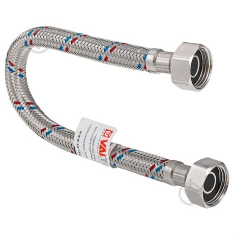 ᐉ Шланг Valtec для води 1/2 "30 см г / г VALTEC Сталь (стальний точений ...