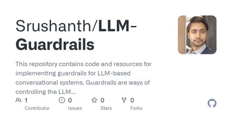 Github Srushanthllm Guardrails This Repository Contains Code And