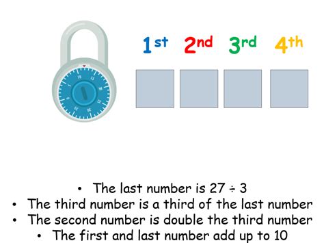 Combination Lock Mathematics Puzzles Teaching Resources Combination Lock Mathematics Puzzles Teaching Resources