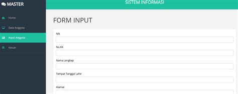 Download Source Code Sistem Informasi Anggota Dengan Codeigniter Source Gratis