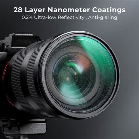 Shimmer Filter Mm Nano X Series For Camera Lens KENTFAITH
