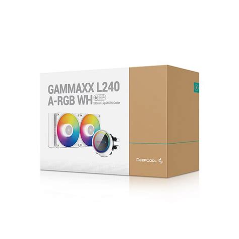 Buy DeepCool Gammaxx L240 A-RGB CPU Liquid Cooler White Price in Pakistan