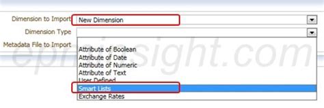 Import Smart Lists Into Oracle Pbcs Or Planning Using A Csv File