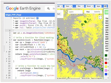 A Script Of Google Earth Engine For GIS And Remote Sensing Analysis Upwork