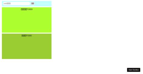 Todo Codesandbox