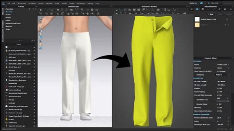 adding a pant fly and zipper in clo3d clo3d tutorial adding jeans