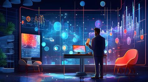 Premium Photo Intelligence And Business Analytics With Key