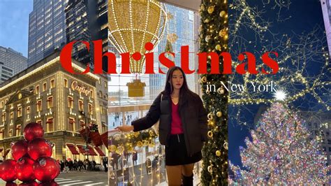 크리스마스 In 뉴욕 Vlog 🎄 평생 볼 크리스마스 트리 다 보기 브라이언트 파크 그랜드 센트럴 터미널 뉴욕 증권 거래소 베슬 허드슨 야드 락펠러