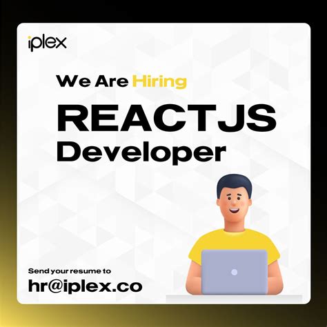 Iplex On Linkedin Reactjsdeveloper Hiring Jobalert Jobopening