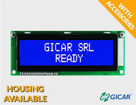 Text Only Lcd 16 X 2 Extra Small Characters Lcd Display Gicar