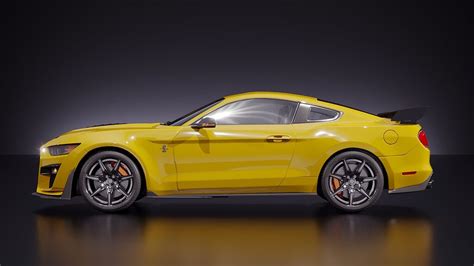 Ford Mustang Shelby Gt500 2017 Automobile 395833 3d Model Download