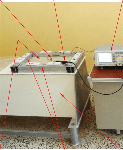 Rig And Vibration Test Machine Of Composite Plate Structure Vibration