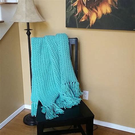 Ravelry Lbk63s The Kenscoff Throw Modified