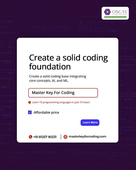 Master Key For Coding On Linkedin Coding Solid Programming