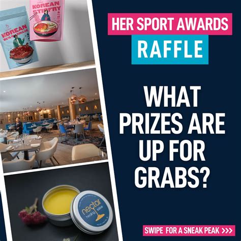 Her Sport On Linkedin 🚨 Raffle Reminder 🚨 This Year At The Her Sport Awards We Will Be