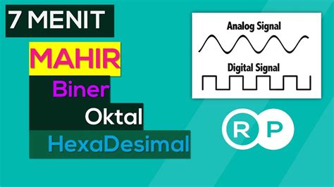 Sistem Bilangan Biner Oktal Desimal Hexadesimal Youtube