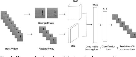 Figure 1 From Deep Metric Learning For Human Action Recognition With Slowfast Networks