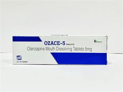 Ozace 5mg Tablet Olanazapine Mouth Dissolving Medecify