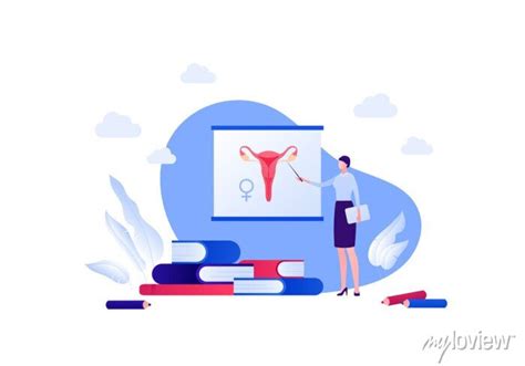 Sex Education And Female Reproductive System Biology Class Concept Sex Education And Female Reproductive System Biology Class Concept