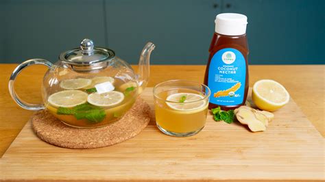 Low Gi Ginger Lemon Tea Copra Coconuts