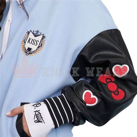 Hello Kitty Varsity Jacket Hello Kitty Letterman Jacket