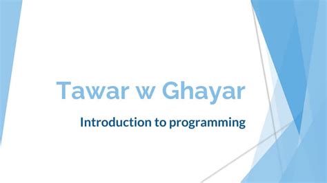 Introduction To Programmingpptx Introduction To Programmingpptx