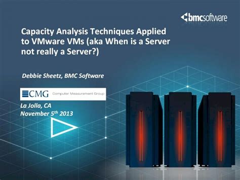 Pdf Capacity Analysis Techniques Applied To Vmware Vms Aka Vm