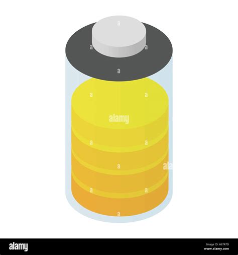 Battery Isometric 3d Icon Stock Vector Image And Art Alamy