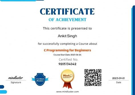 Ankit Singh Rajput On Linkedin Cprogramming Achievementunlocked