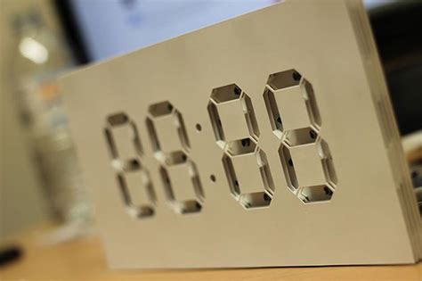 Digitalanalog Clock Arduino Papercraft Analog Clock Clock Arduino