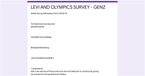 Hey Im Doing A Uni Assignment Involving The Olympics Would