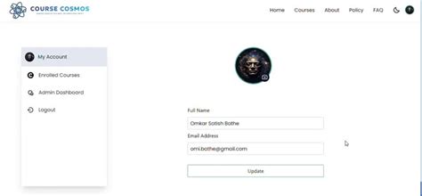 Video Omkar Bathe On Linkedin Coursecosmos Githubrepository