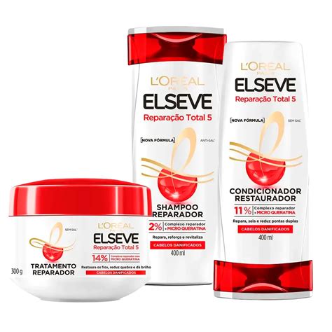 Creme De Tratamento Elseve Reparação Total 5 300g Drogasil