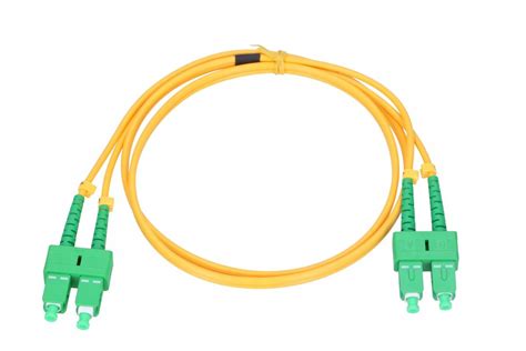 Patchcord SC APC SC APC Jednomodowy Duplex Mm M Extralink Sklep EMPIK COM